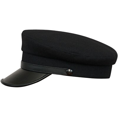 Sterkowski KASHUBIA MODEL 2 Wool Officer's Peaked Cap Sailor Fiddler ...