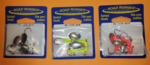 Blakemore TTI ~ Road Runner Horse Head Jig ~ Red bleeding Hook ~ FREE ...