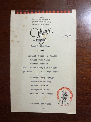 The Bailie Nicol Jarvie Hotel Aberfoyle Scotland November 5 1956 ...