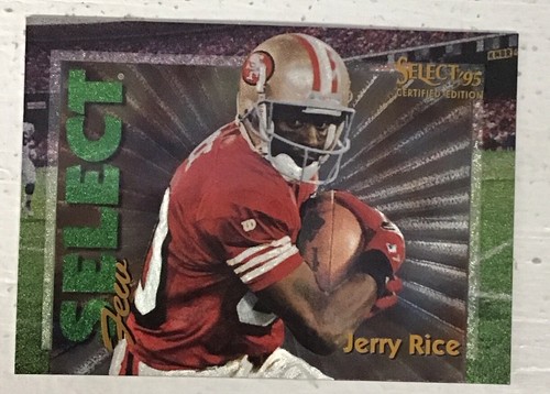 1995 Select Certified Edition Jerry Rice Select Few #1/2250 (MINT) | eBay