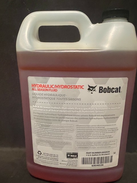 Bobcat Hydraulic/Hydrostatic Fluid - 1 Gallon (6904026) for sale online ...