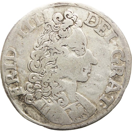 1711 – 1713 8 Skilling Dansk Silver Coin Denmark Frederik IV Type II ...