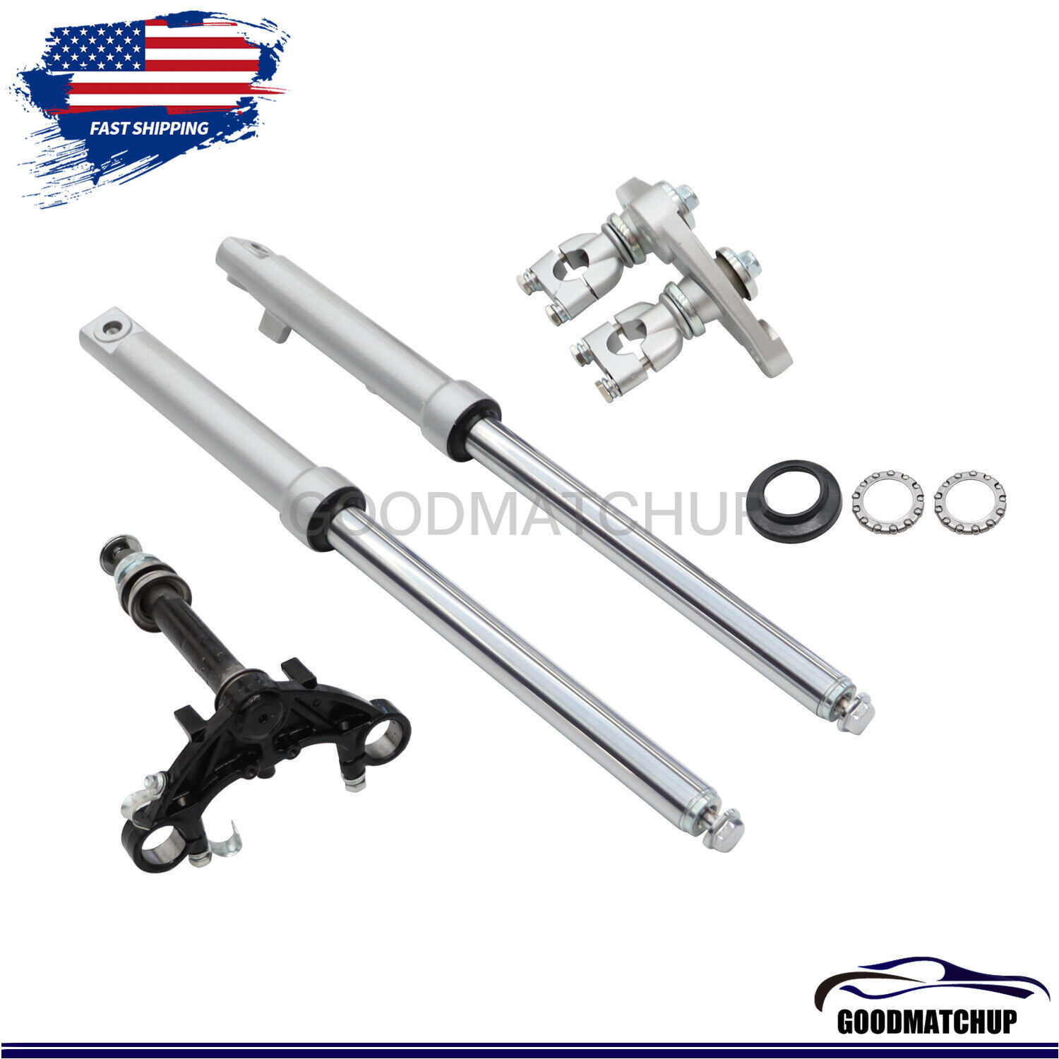 For Honda CRF50 XR50 CRF XR 50 Triple Tree Clamps Complete＆front Forks ...