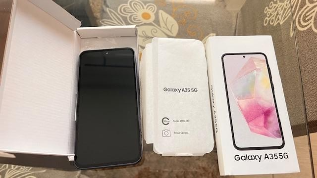 NEW Samsung Galaxy A35 A356U 5G 128GB GSM 🔓 Unlocked Black/Blue | eBay