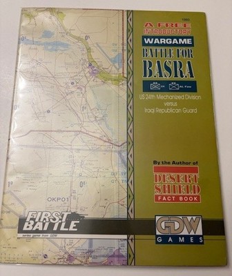 Battle For Basra Intro Game, GDW, PUNCHED | eBay