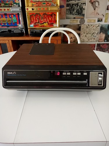 RCA SelectaVision SGT100W Video Disc Player Vintage "Turns on as is ...