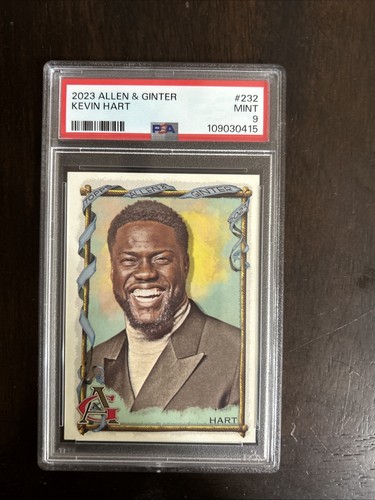Kevin Hart 2023 Topps Allen & Ginter #232 Full Size Card Glossy 1/1 PSA ...
