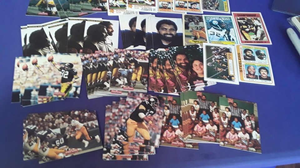 1993 PRO LINE PROFILES SET 9 DIF 7 SETS FRANCO HARRIS+10 FRANCO 1970'S ...