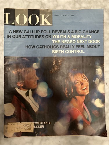 Vintage Look Magazine June 29, 1965 Birth Control, Negro Next Door, Old ...