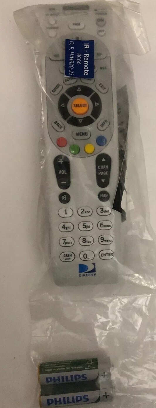 Directv Remote IR RC66 Replacement-RARE-SHIPS N 24 HOURS | eBay