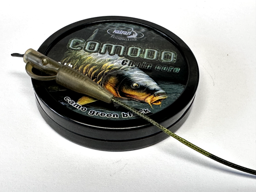 Katran Chain core COMODO 80lb 5m Carp Fishing Hooklink Line - All ...