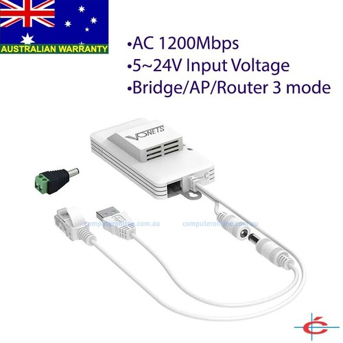 Vonets 11AC 1200M Dual-Band WiFi to Wired LAN Bridge / AP / Router for ...