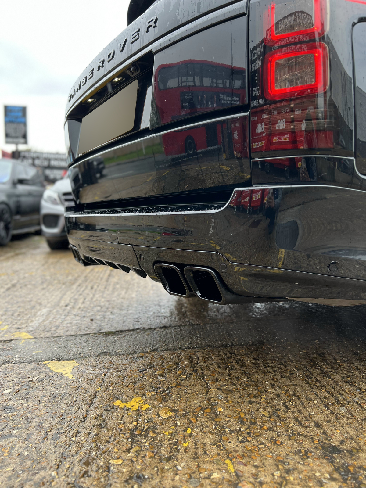 FOR RANGE ROVER VOGUE L405 LM FRONT AND SVO REAR BUMPER BODYKIT ...