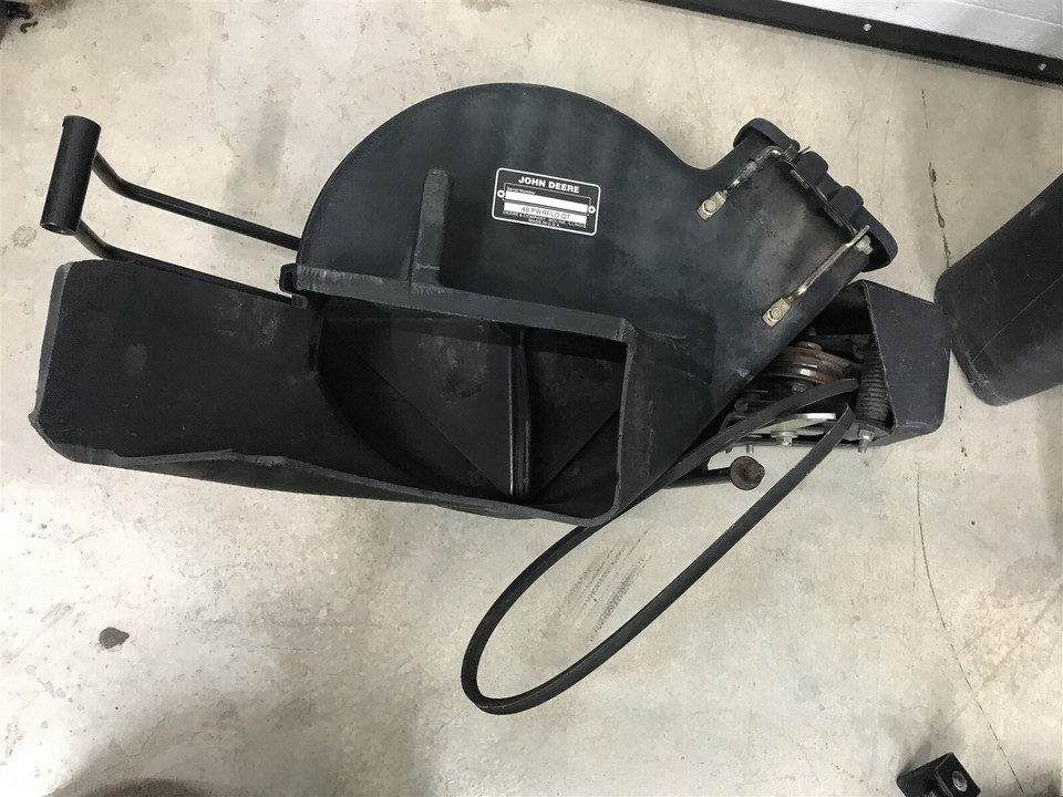 John Deere SST15 SST16 SST18 48C POWERFLOW BAGGER | eBay