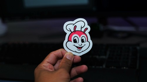 Jollibee Filipino Die Cut Stickers for Cars Laptop Wall Water bottle ...