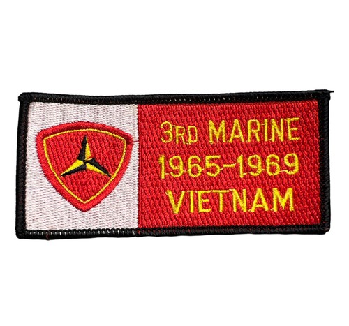 Vintage USMC THIRD 3RD MARINE DIVISION MARDIV 1965-1969 VIETNAM PATCH ...