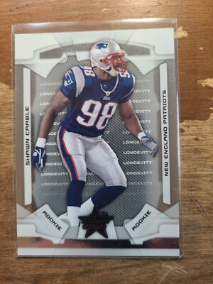 SHAWN CRABLE 2008 LEAF R+S LONGEVITY SILVER ROOKIE #177 SER# 199/249 ...