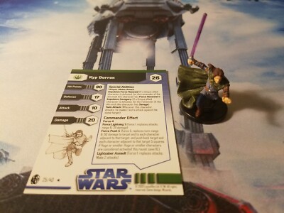 Star Wars Miniatures Imperial Entanglements 25 Kyp Durron | eBay