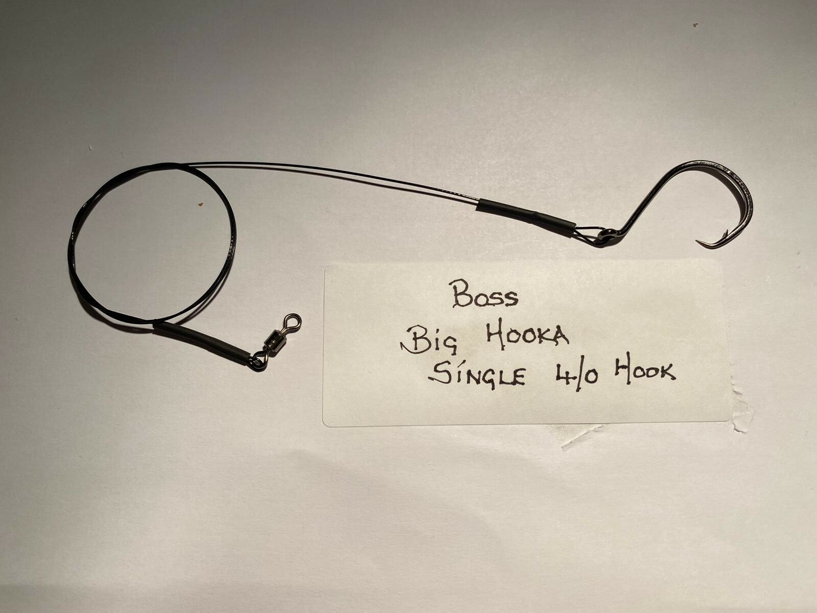 BOSS PIKE RIGS - 3 x Drennan Soft Strand Up-Traces - pike wire trace ...