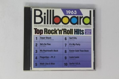 Billboard Top Rock 'n' Roll Hits 1963 Music CD Compilation | eBay