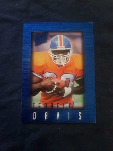 1996 Fleer Ultra Sensations - Terrell Davis #30 Blue | eBay UK