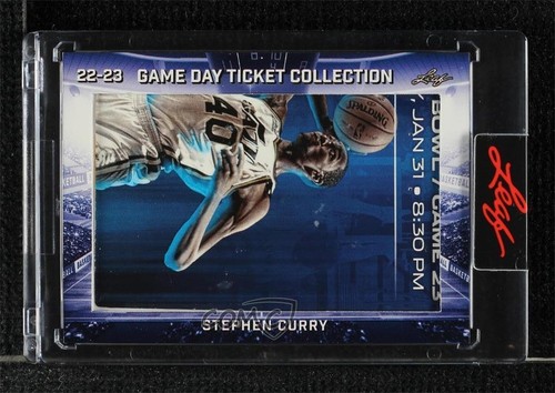 2022-23 Leaf Game Day Ticket Collection - Stephen Curry #TC-95 (MEM ...