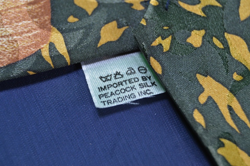 Pig Hog Neck Tie,Shiny,Peacock Silk Trading Co,Ambassador Hand Made ...