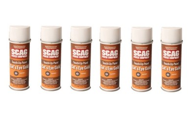 6 PK OEM Scag 48521 Orange Cat's Eye Gold Spray Paint 12oz | eBay