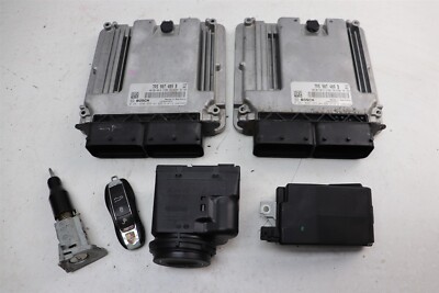 Porsche Cayenne S Diesel 958 92A 2014 4.2 Engine ECU DME Key Set ...