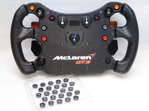 Fanatec CSL Elite McLaren GT3 V2 Steering Wheel- Has Button Caps & QR 🚚 ...