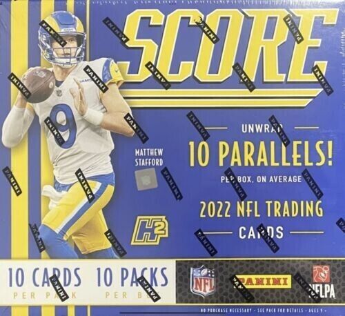 Panini 2022 Score Football Hobby H2 Box - Case of 20 Boxes (99601 ...