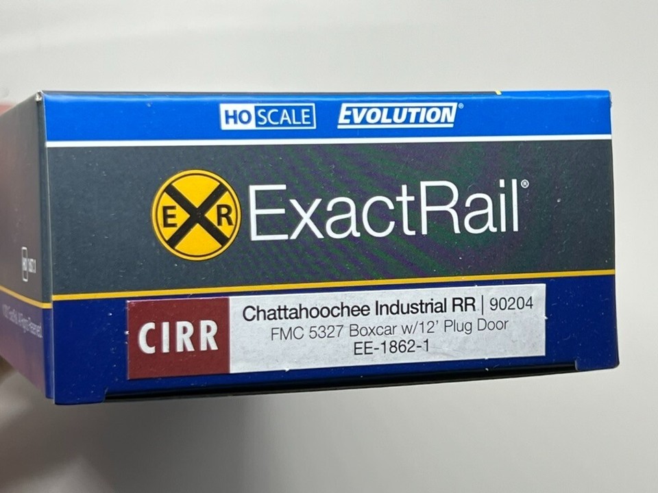 Exactrail HO Scale Chattahoochee Industrial RR FMC 5327 Boxcar #90204 ...