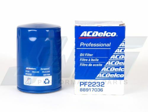 ACDelco PF2232 OEM 6.6 6.6L Duramax Diesel Engine Oil Filter Silverado ...