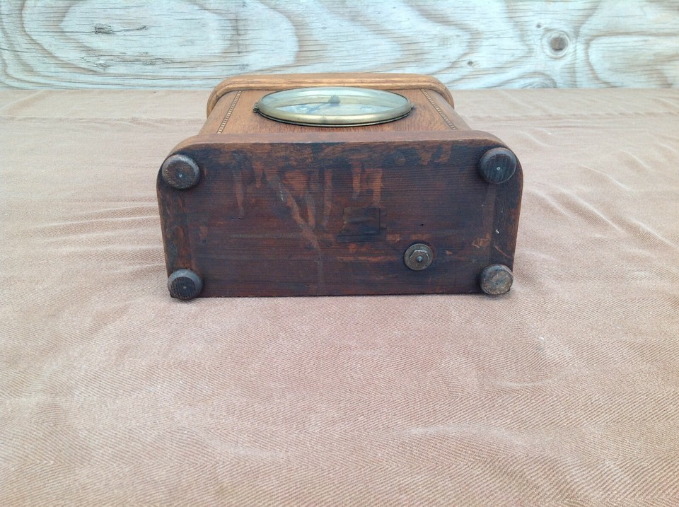 Antique HAC Wurttemberg "Crossed Arrows" 3384 Mantle Clock with Key | eBay