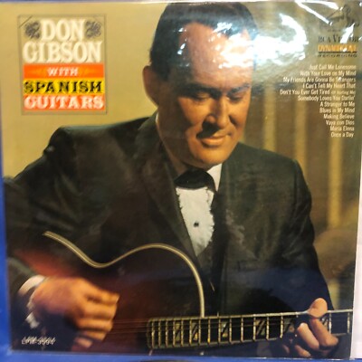 Don Gibson – Don Gibson With Spanish Guitars - 12" VINYL RECORD ALBUM ...