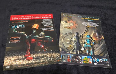 ROBOTS 2 Oscar ads Ewan McGregor as Rodney, Robin Williams as Fender ...