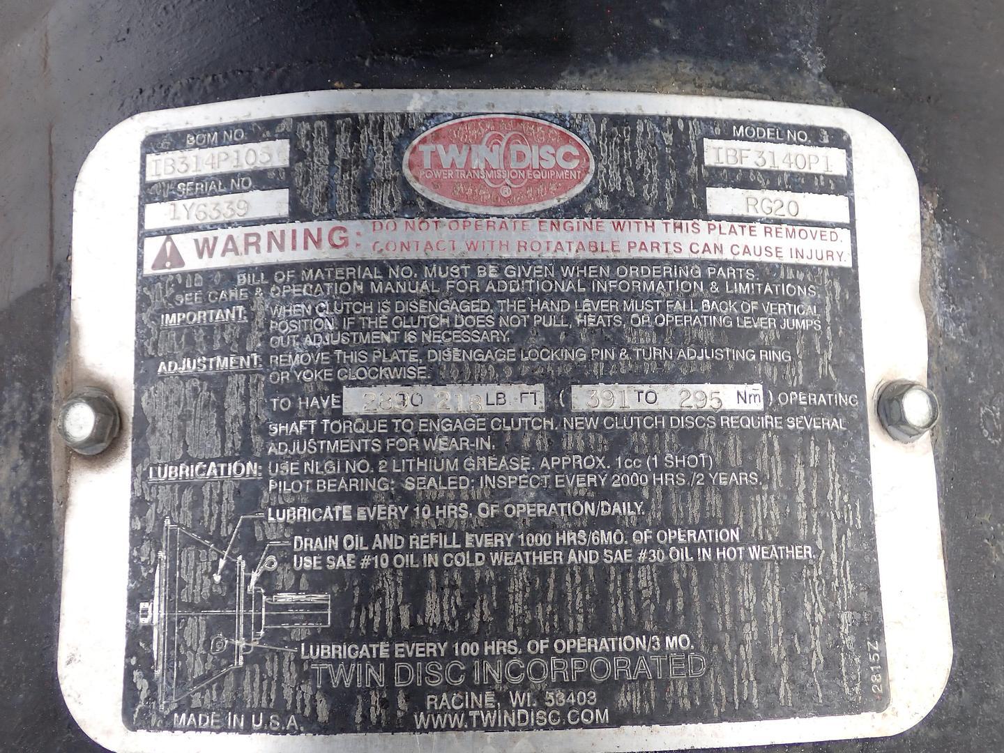 Volvo TAD1642GE Turbo Diesel Engine POWER UNIT! PTO Clutch TAD1642 | eBay