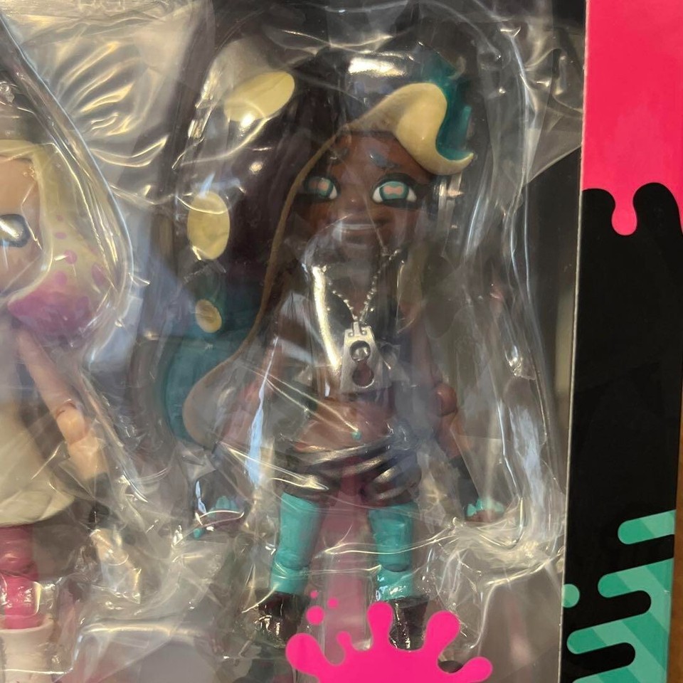 Good Smile Splatoon 2 Off the Hook Figma Action Figure Set 4580590123120| eBay