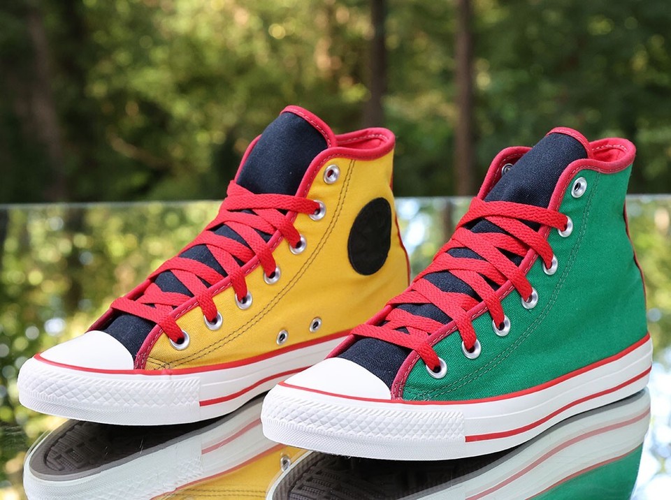 Converse Chuck Taylor All Star High Men’s Size 5 Tri Color Custom ...