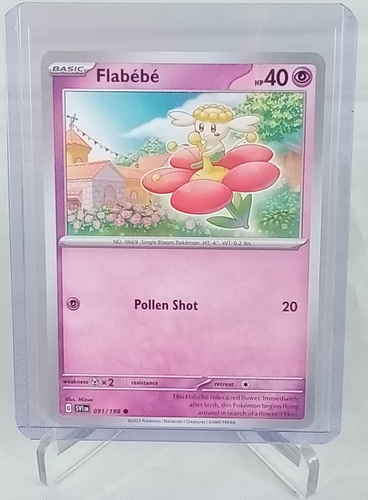 Flabebe 91/198 Pokémon Card 2023 | eBay