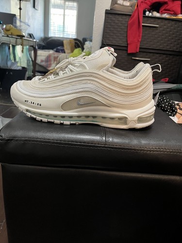 Size 11 - Nike Air Max 97 x MSCHF INRI Jesus White 2019 | eBay