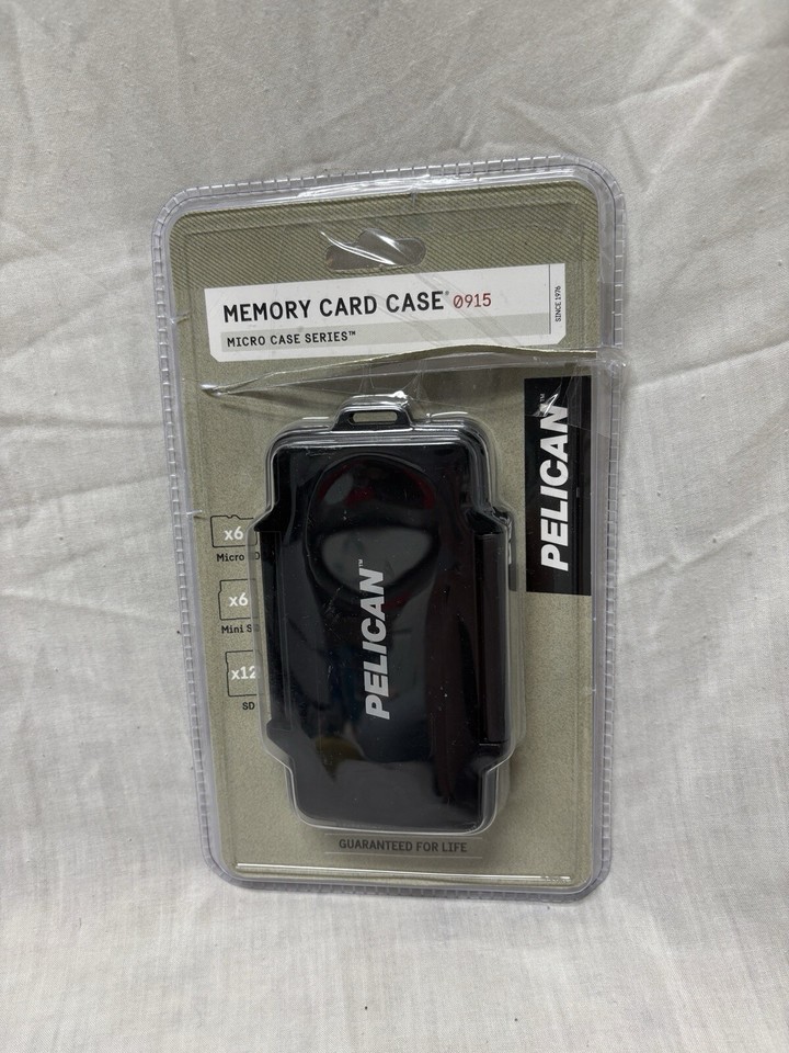NEW Pelican SD Memory Card Case Micro Case Series 0915 - Water ...
