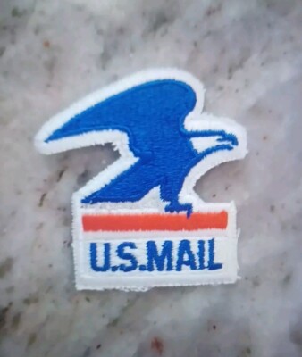 Lot of 50 Vintage US Mail Eagle Post Office Eagle 2" Patches Iron On ...