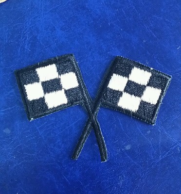 CHECKER FLAGS (RACING) PATCH | eBay