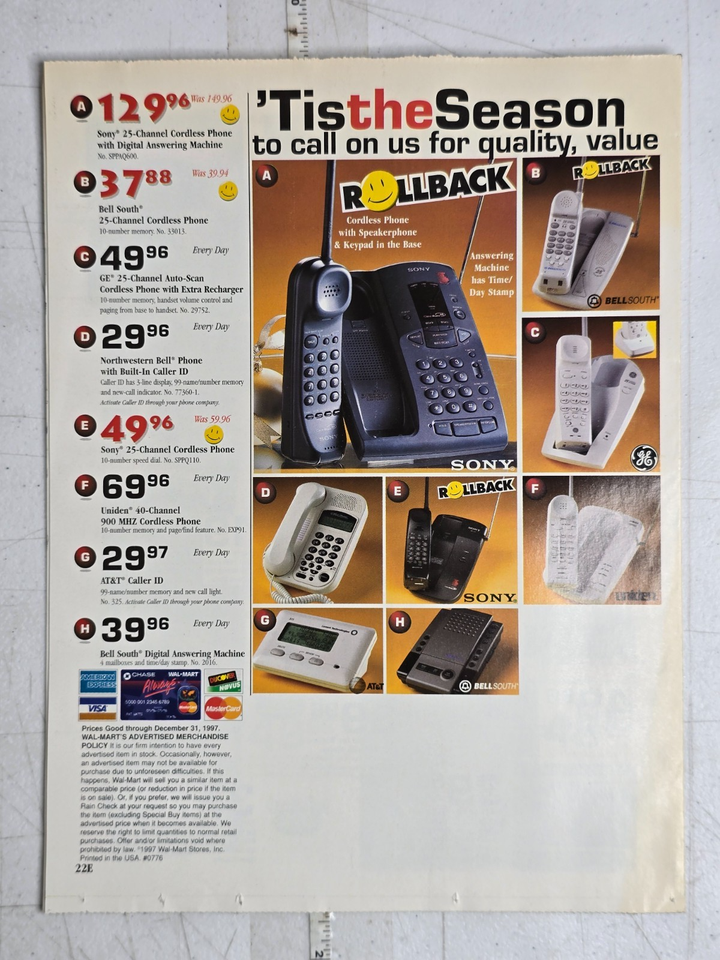 Vintage 1997 WALMART Holiday Catalog N64 PlayStation VHS Men In Black ...