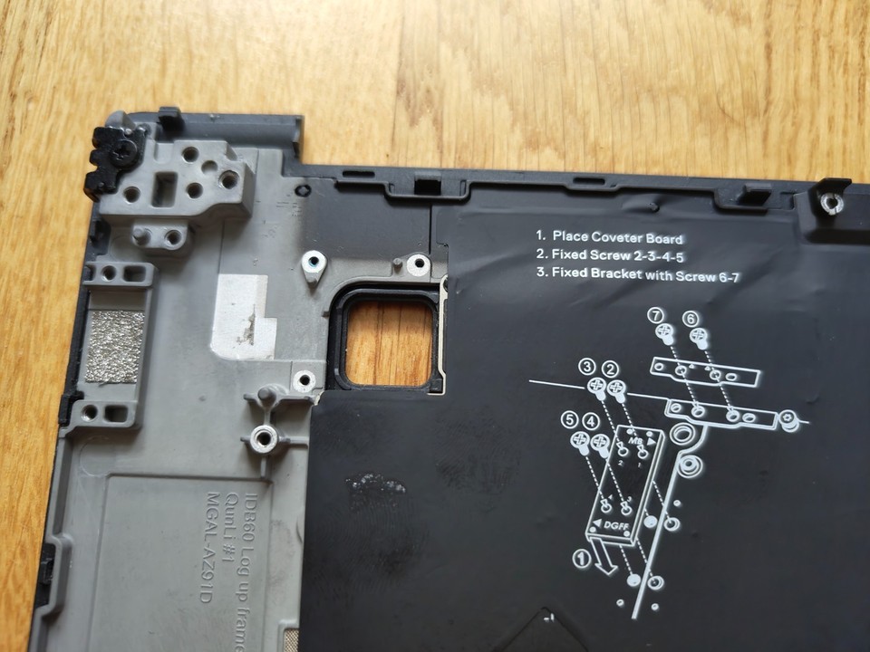 Dell Precision 5680 Palmrest with German Backlit Keyboard 03TC0Y | eBay UK