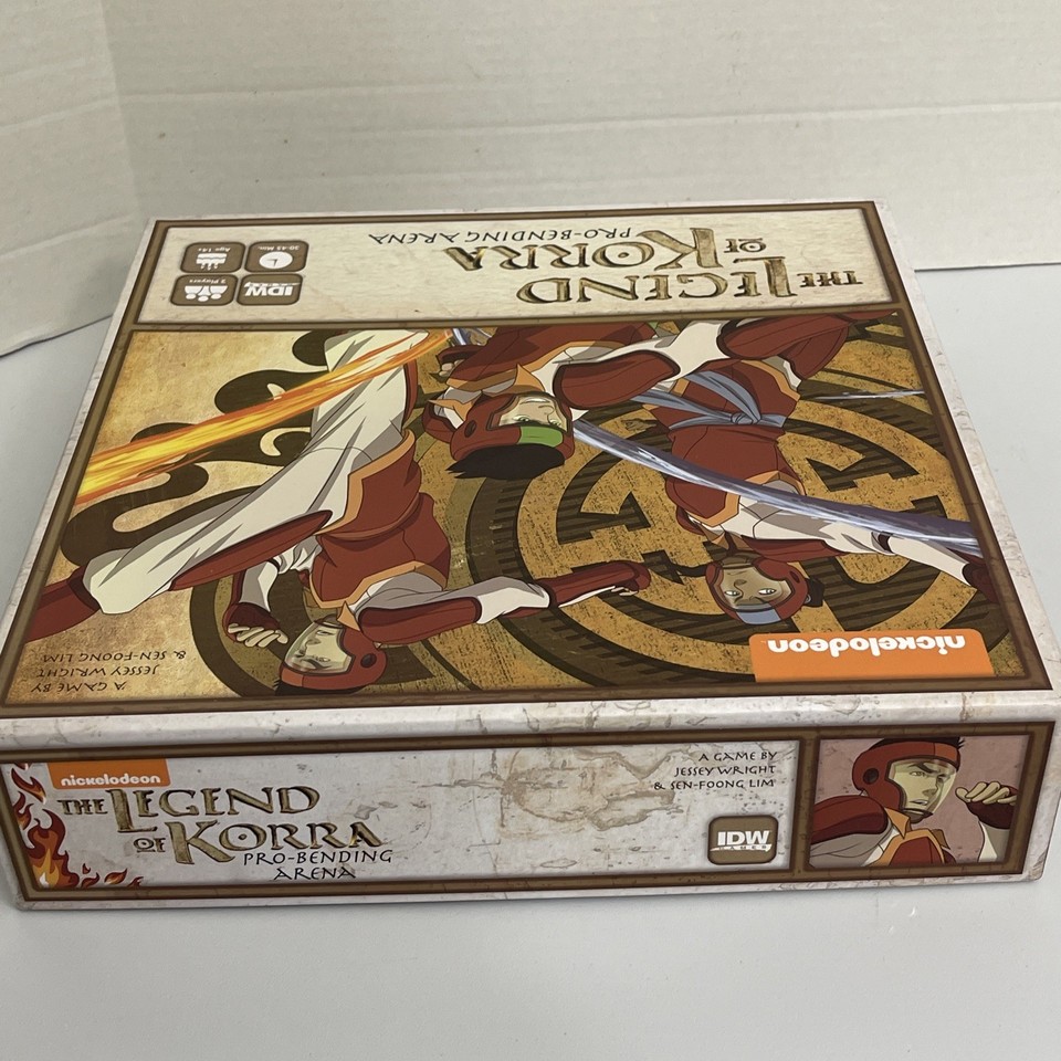 The Legend of Korra Pro-Bending Arena Kickstarter Deluxe Nickelodeon ...