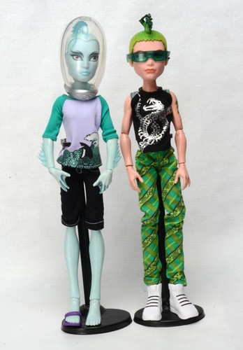 Monster High Gillington "Gill" Webber & Deuce Gorgon 2-pack 2014 Nearly ...