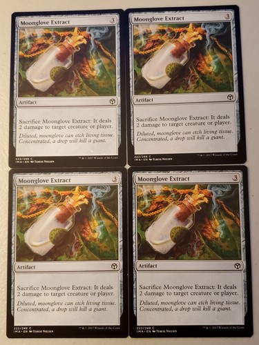 MTG 4x Moonglove Extract IMA 222/249 Light Play | eBay