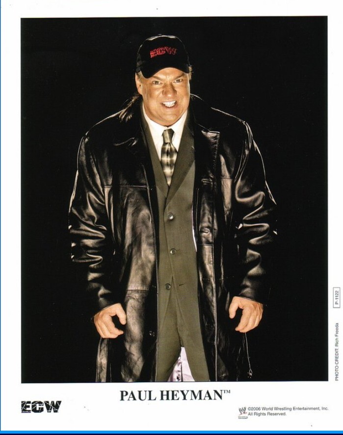 Wwe Paul Heyman Promo Photo Picture Pre Print | eBay